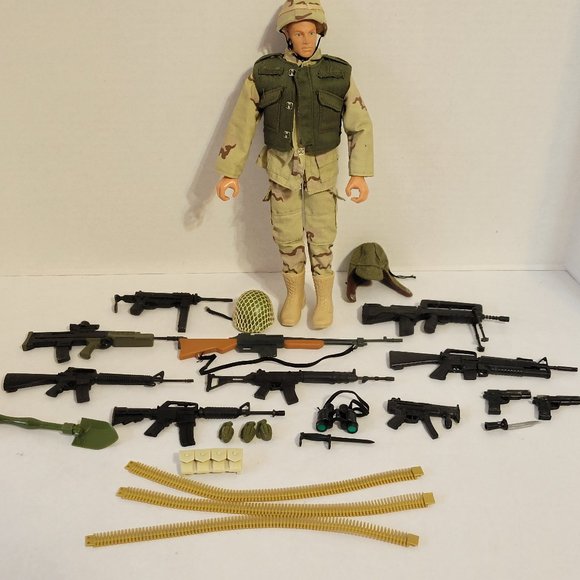 GI Joe | Toys | Vintage 996 Hasbro Gi Joe 12 In Action Figure Red Head ...